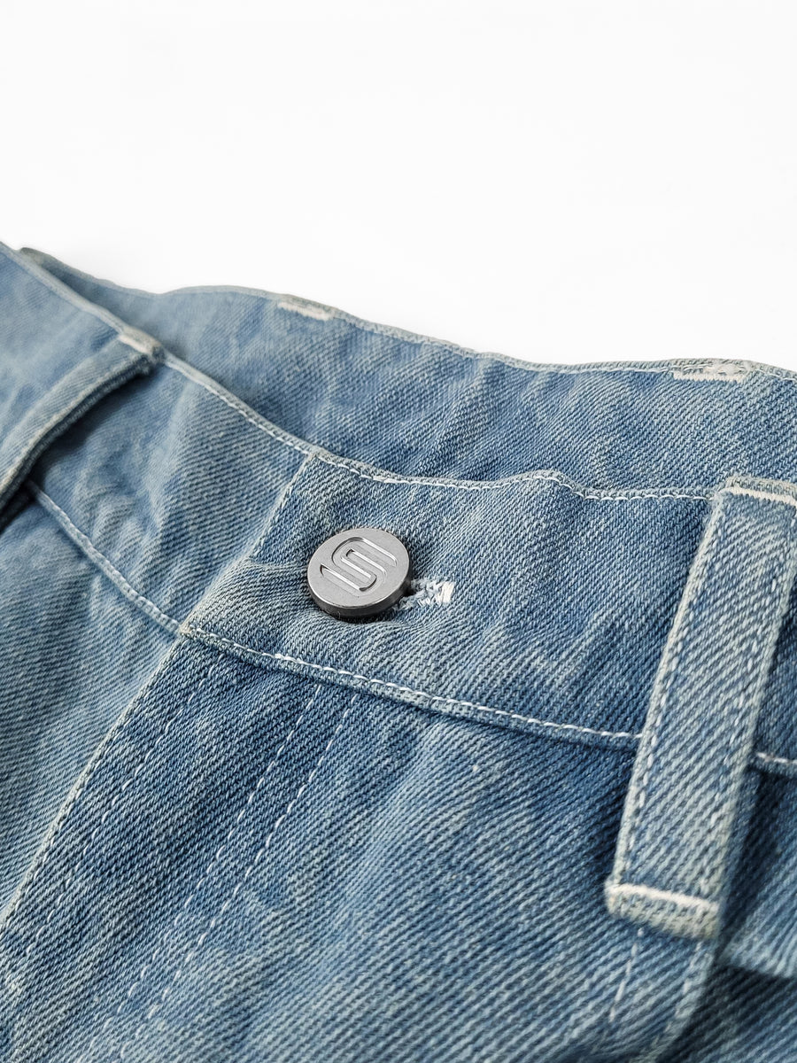 SNUG - Phat Ninety Fives Unisex Jeans - Blue – Snug Industries