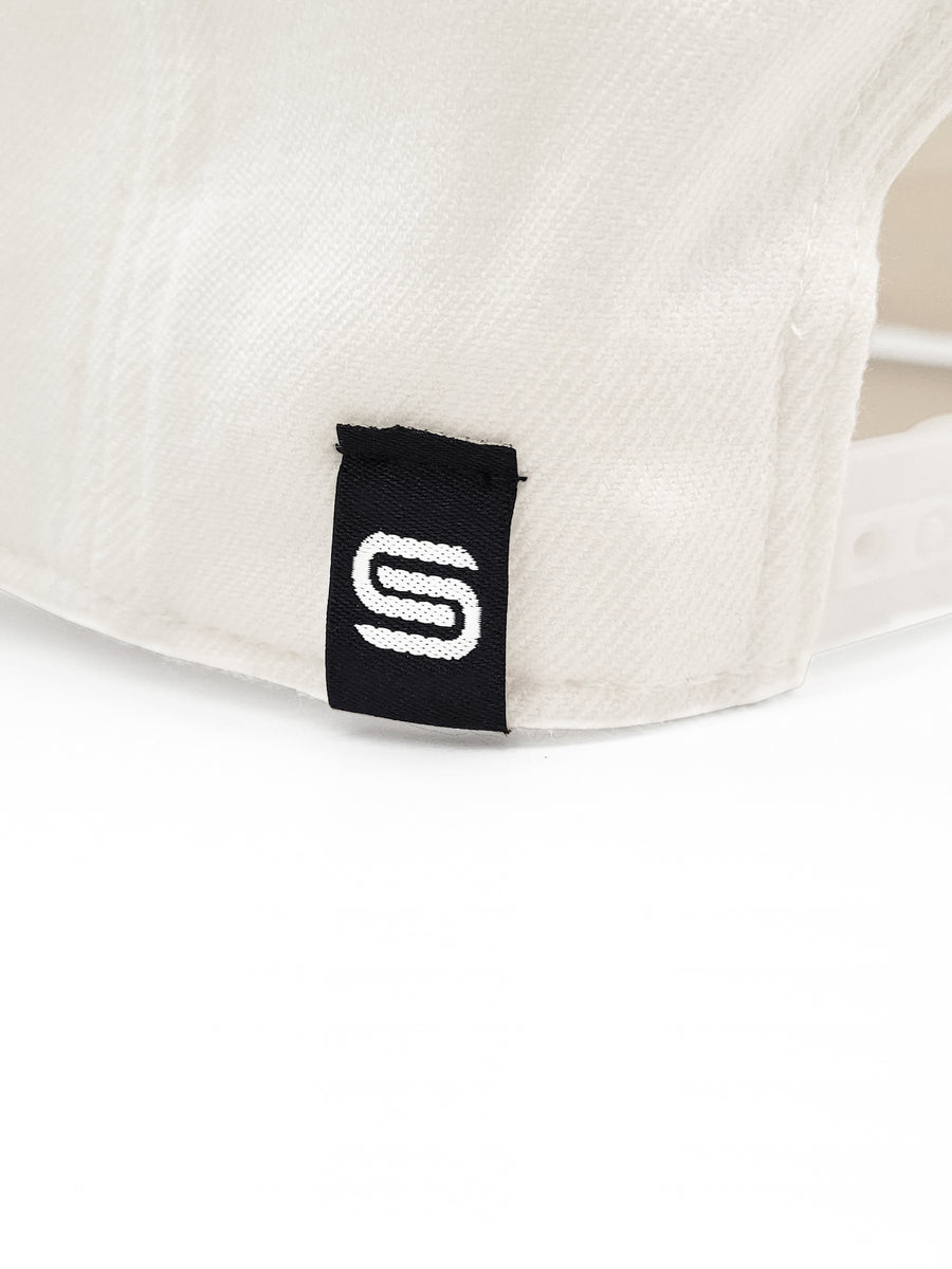 Snug - Classic Logo - White Structured Snapback – Snug Industries