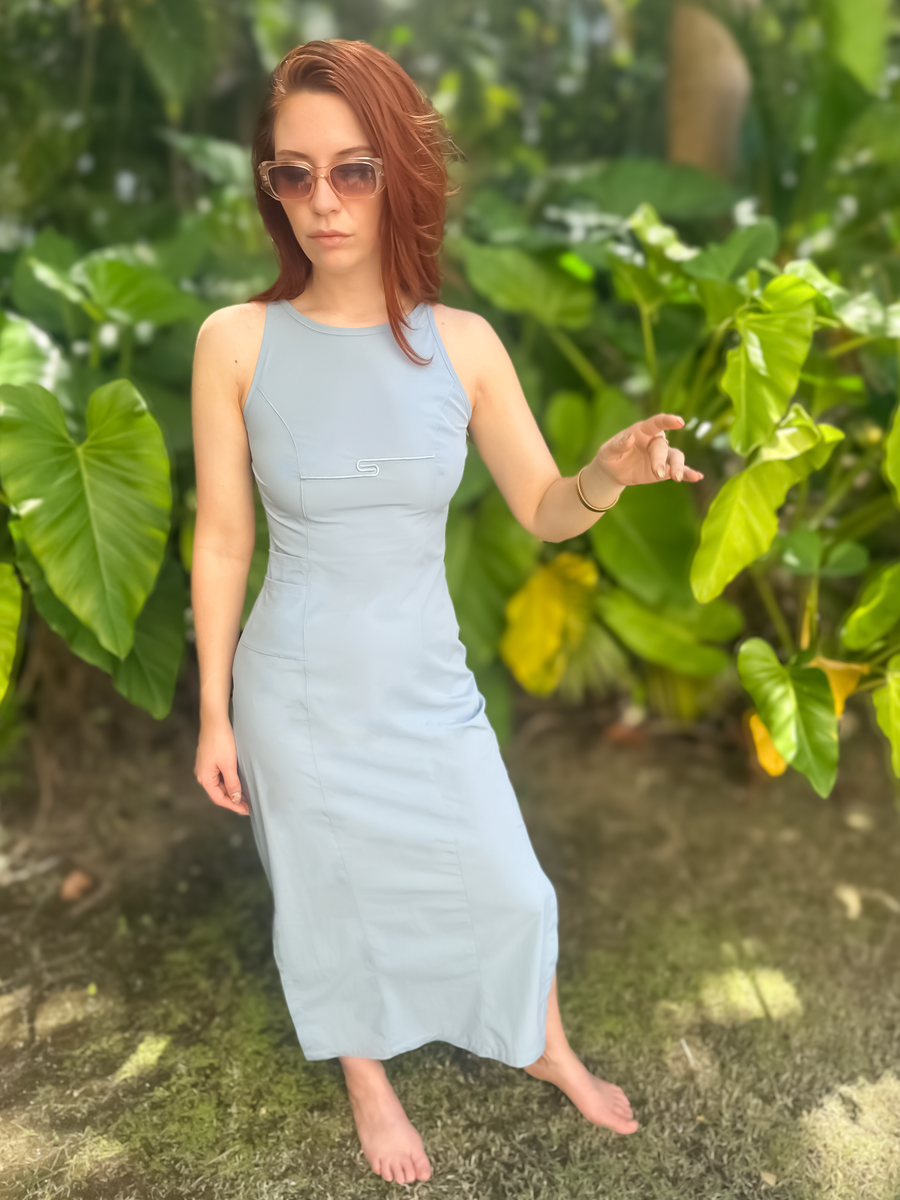 SNUG - Savannah Dress - Sky Blue – Snug Industries