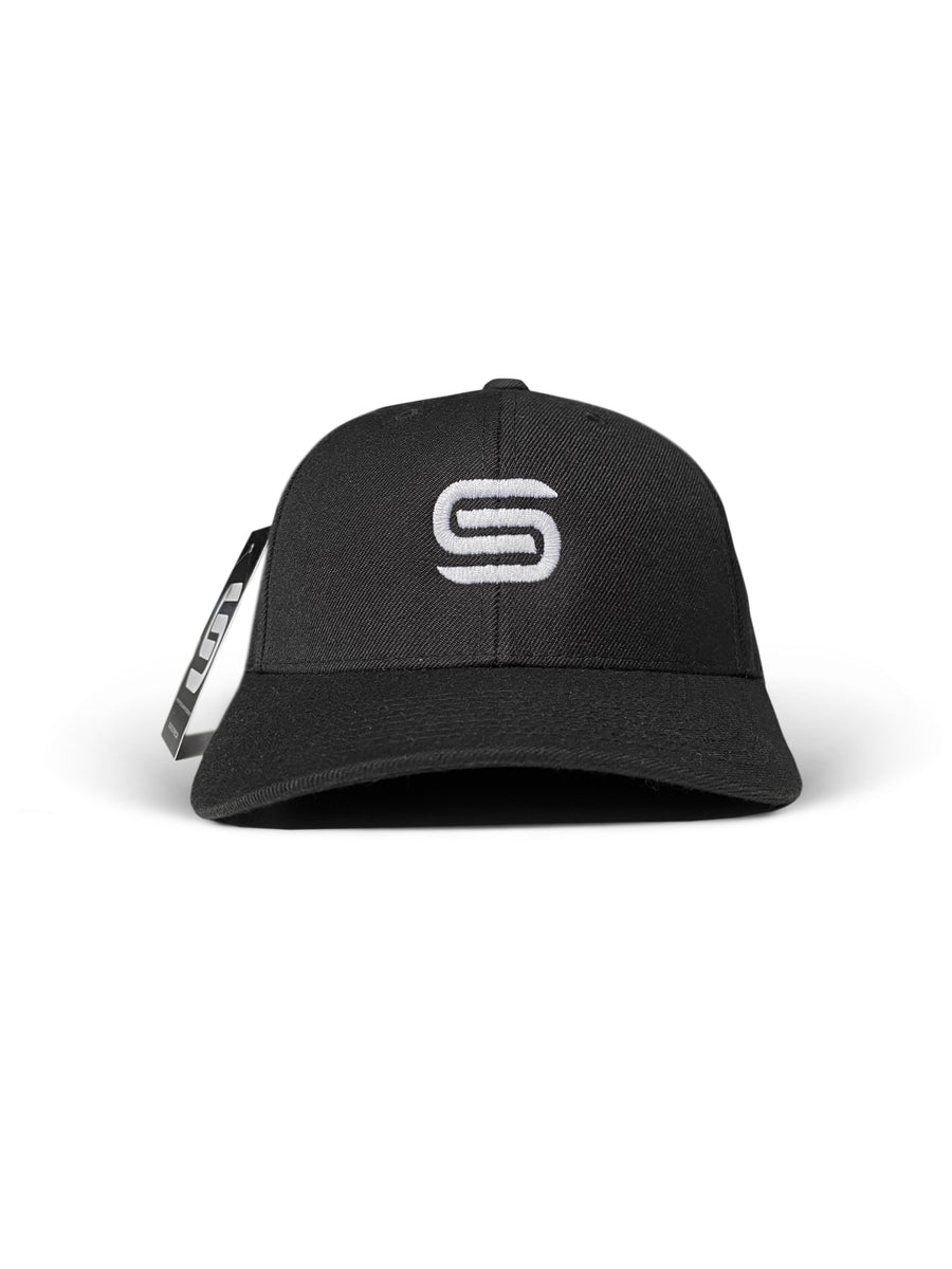 Snug - S Logo - Black Curved Brim Snapback Hat – Snug Industries