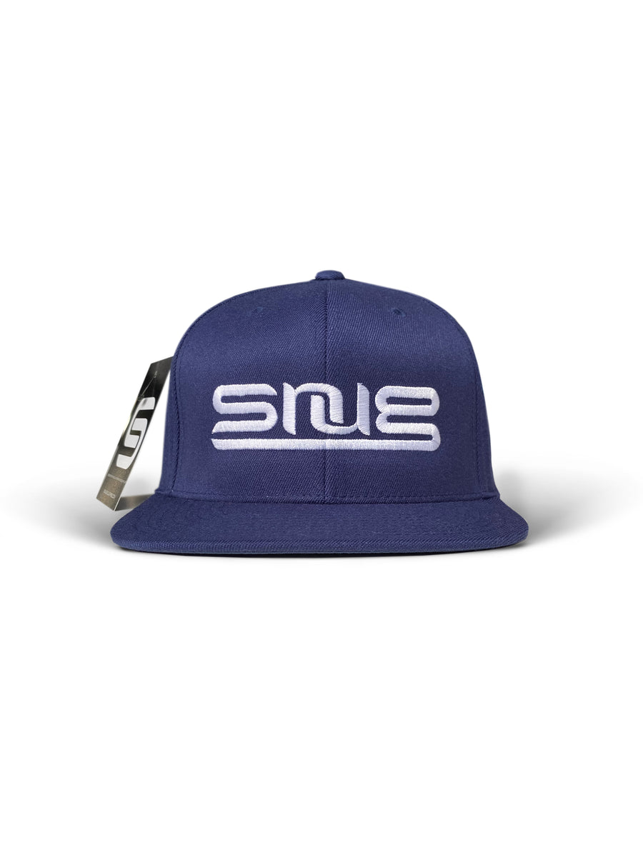 Snug - Classic Logo - Navy Structured Snapback – Snug Industries