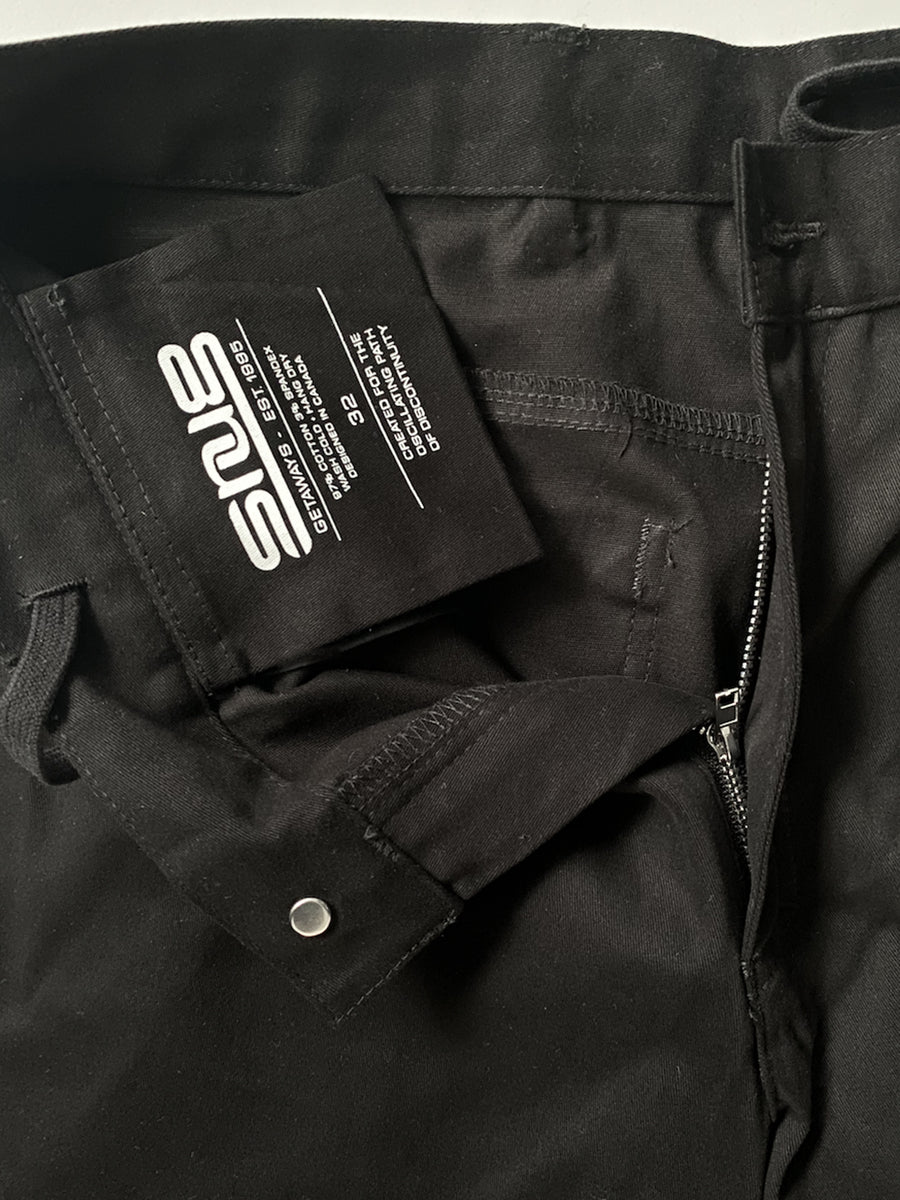 Snug - Citizens 2.0 - Black Wide Leg Pants – Snug Industries